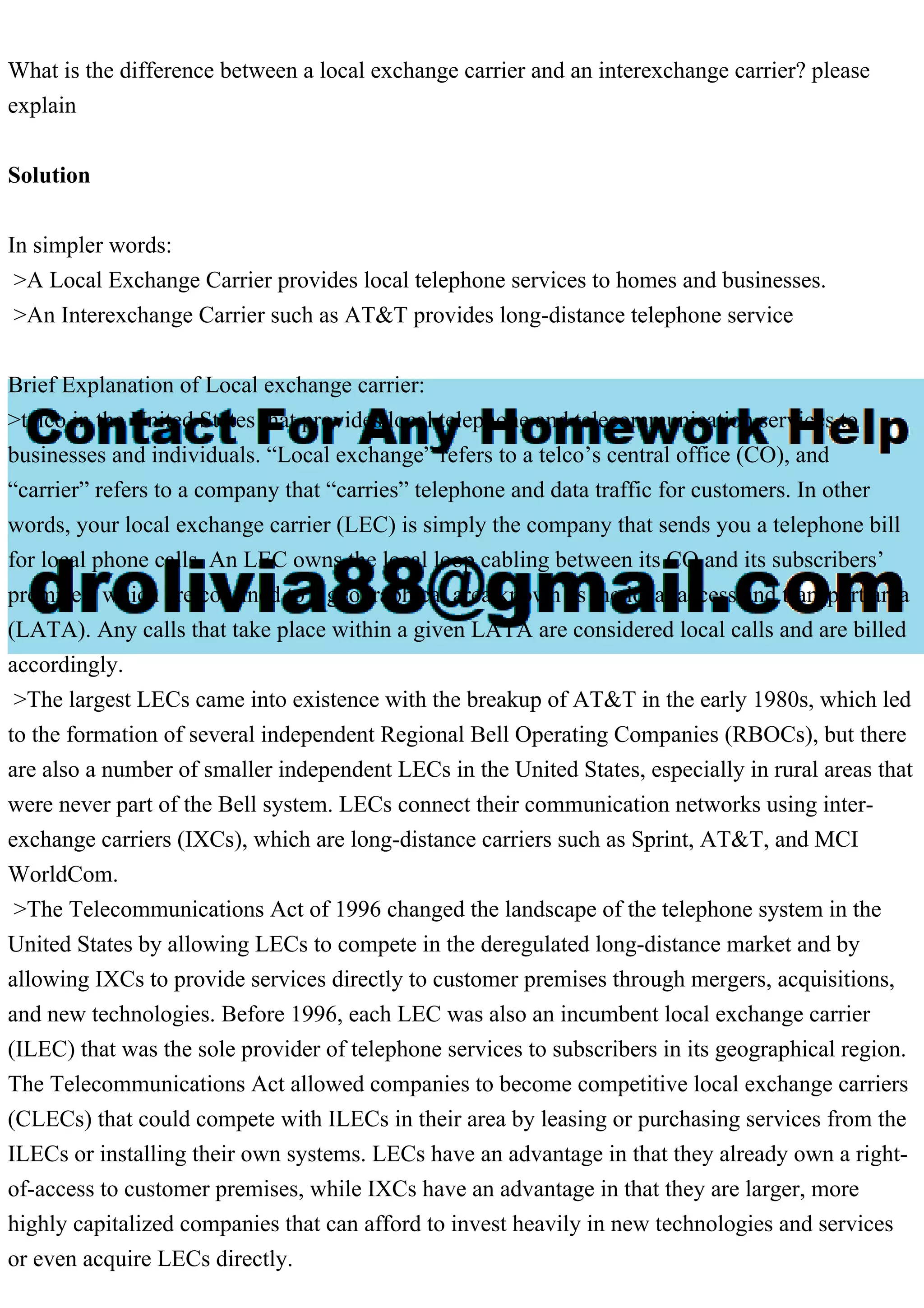 What is the difference between a local exchange carrier and an inter.pdf