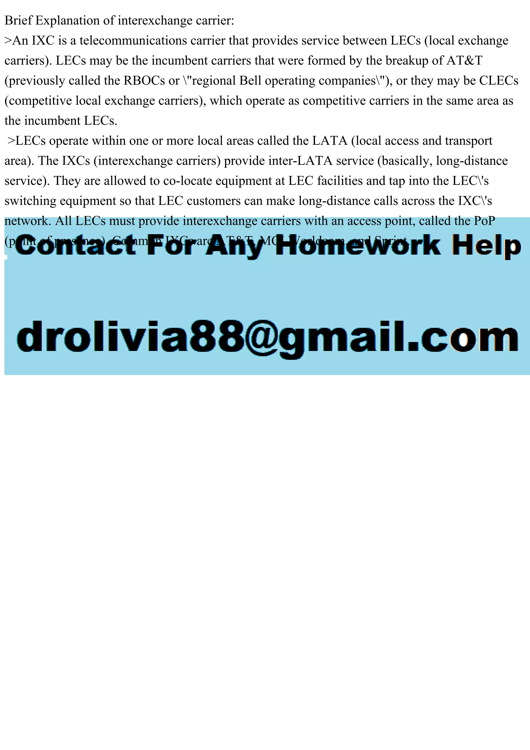 What is the difference between a local exchange carrier and an inter.pdf