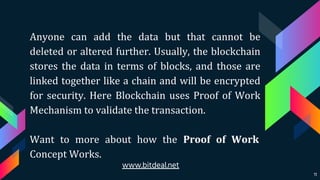 What is the Difference Between Blockchain and Distributed Ledger? | PPT