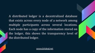 What is the Difference Between Blockchain and Distributed Ledger? | PPT