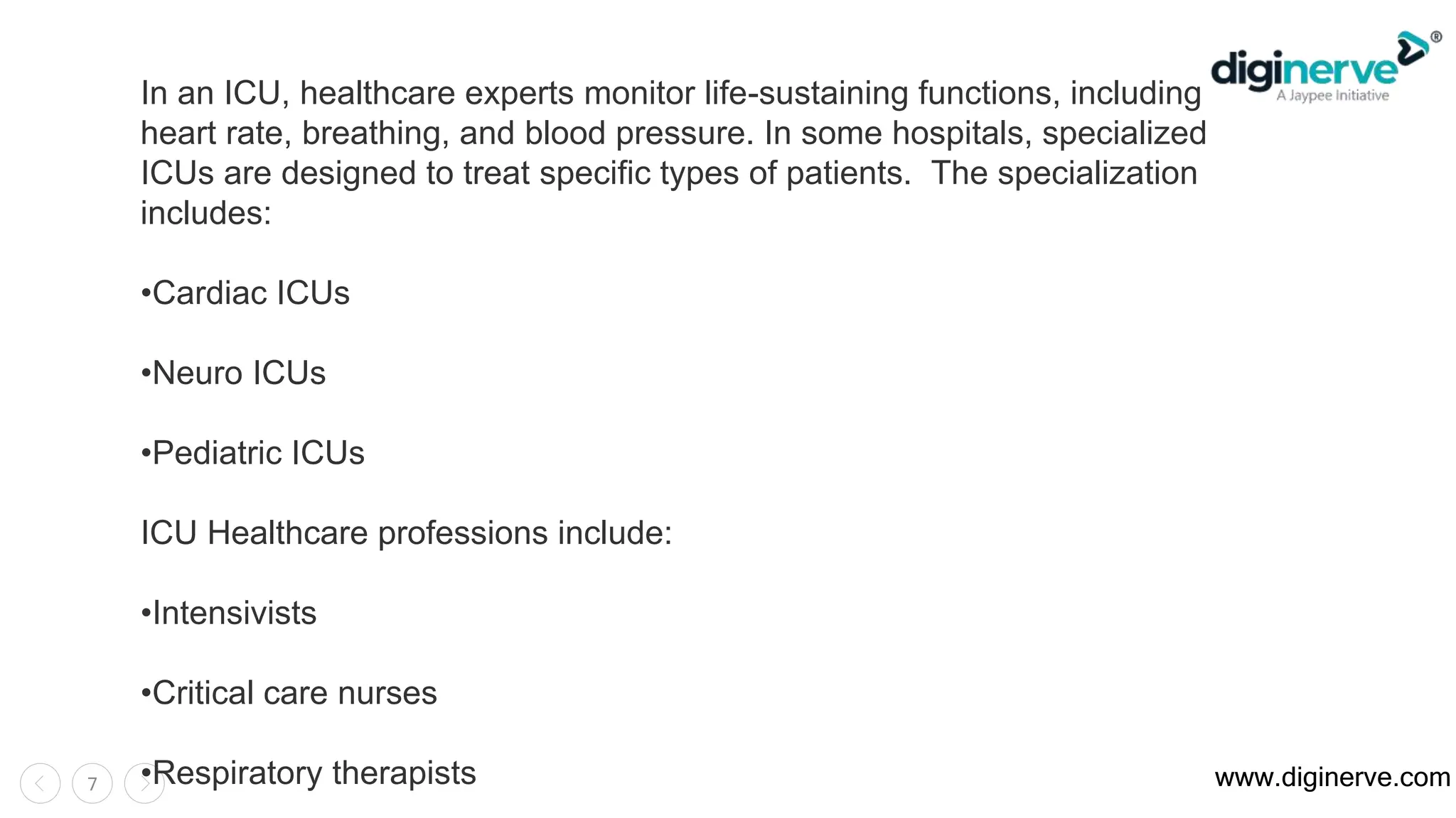 What is the difference between CCU & ICU? | PPT