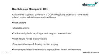 What is the difference between CCU & ICU? | PPT