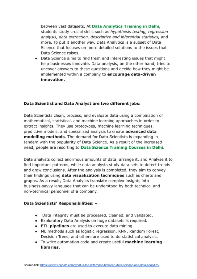 What is the difference between Data Science and Data Analytics.pdf