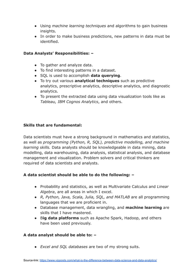 What is the difference between Data Science and Data Analytics.pdf