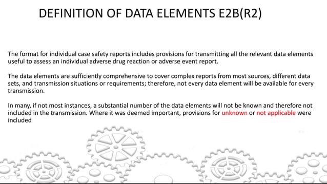 E2B(R2) vs E2B(R3) ICSR ELEMENTS | PPTX