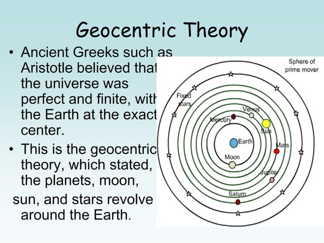 What is the difference between geocentric and heliocentric | PPTX