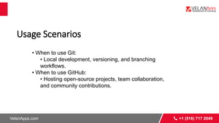 What Is The Difference Between Git And GitHub, GitLab , And How Can You Get Started With Both | PPTX