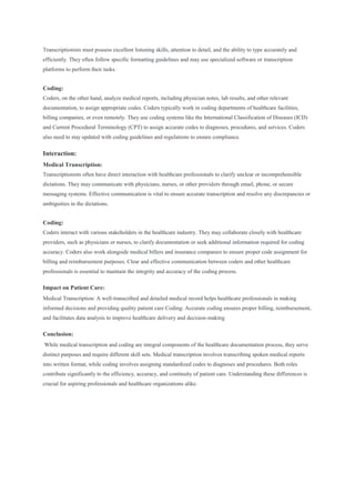 What Is The Difference Between Medical Transcription And Coding.pdf