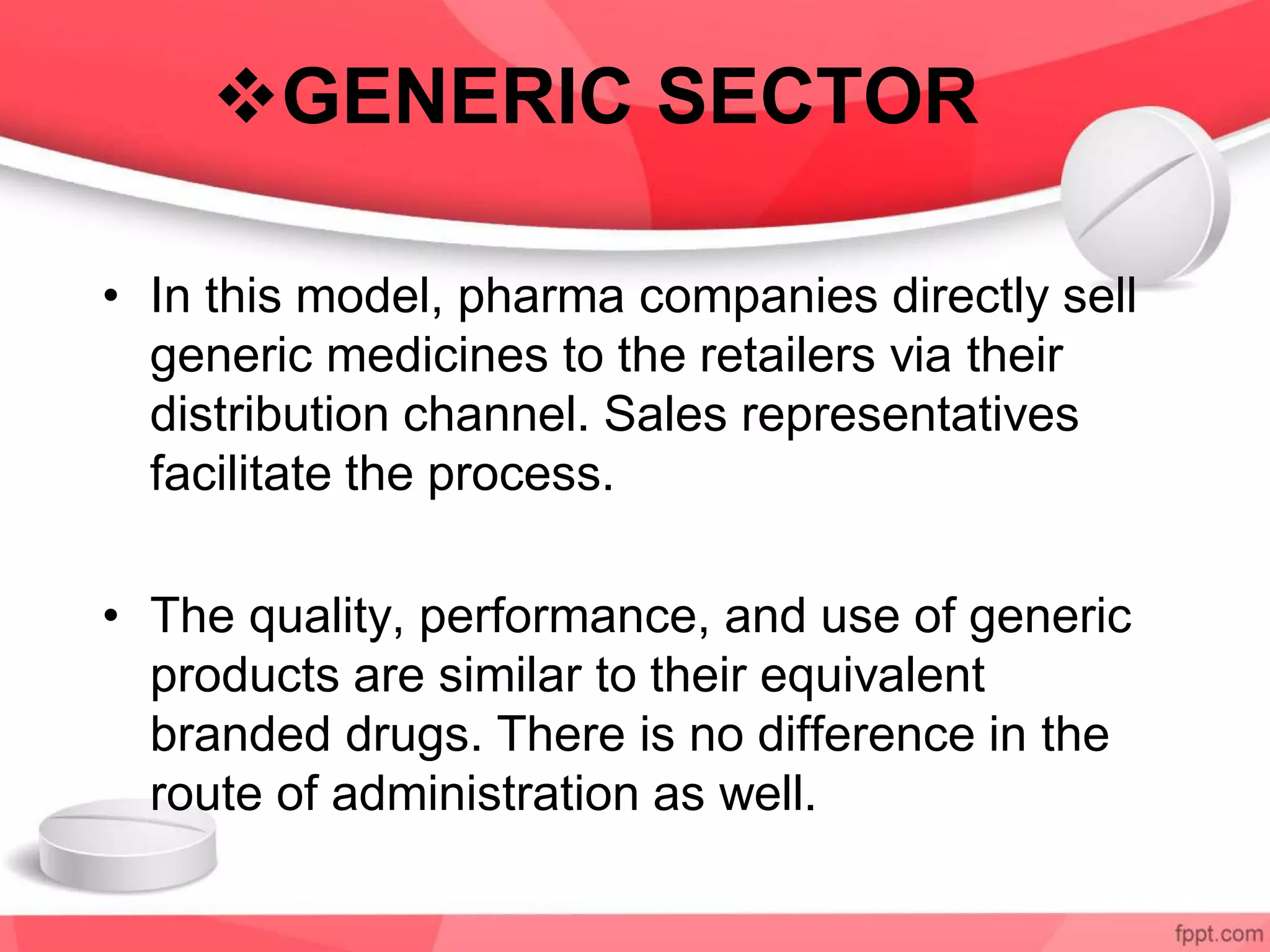 WHAT IS THE DIFFERENCE BETWEEN PCD, GENERIC, AND ETHICAL PHARMA SECTORS? | PDF