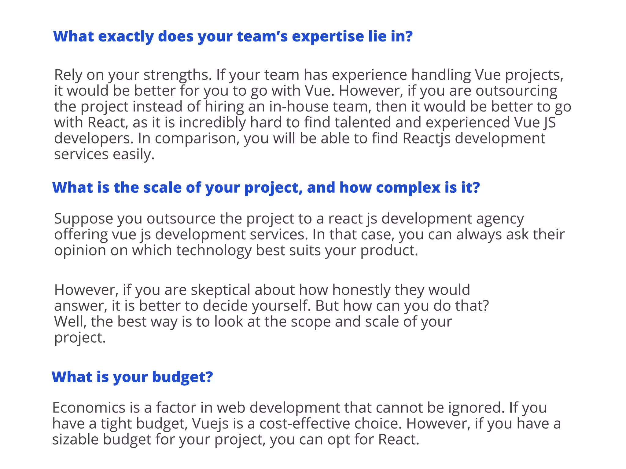 React vs Vue: Which is the front-end development Choice? | PDF