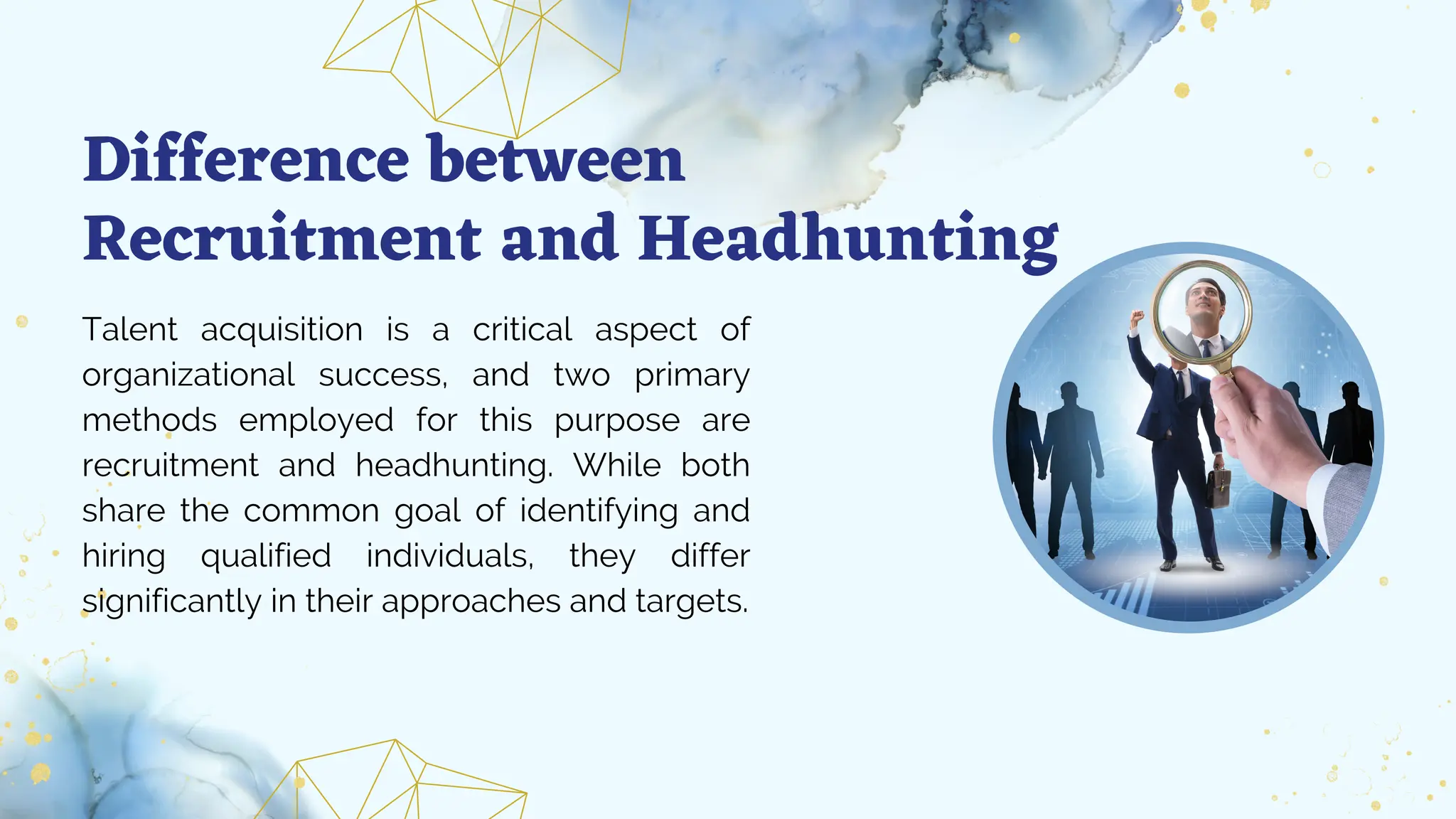 What is the difference between recruitment and headhunting.pdf
