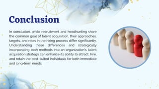 What is the difference between recruitment and headhunting.pdf