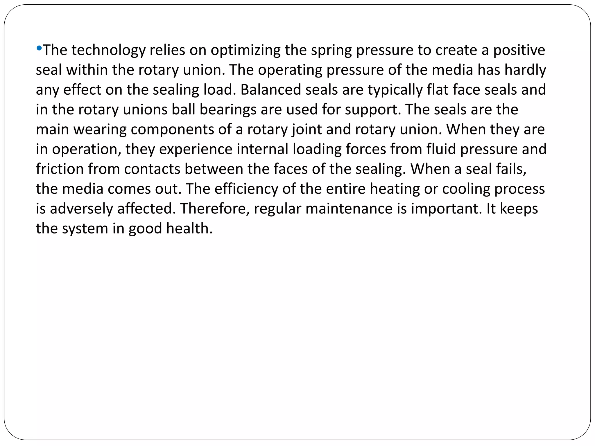 What is the difference between Rotary Joints and Rotary Unions.pptx