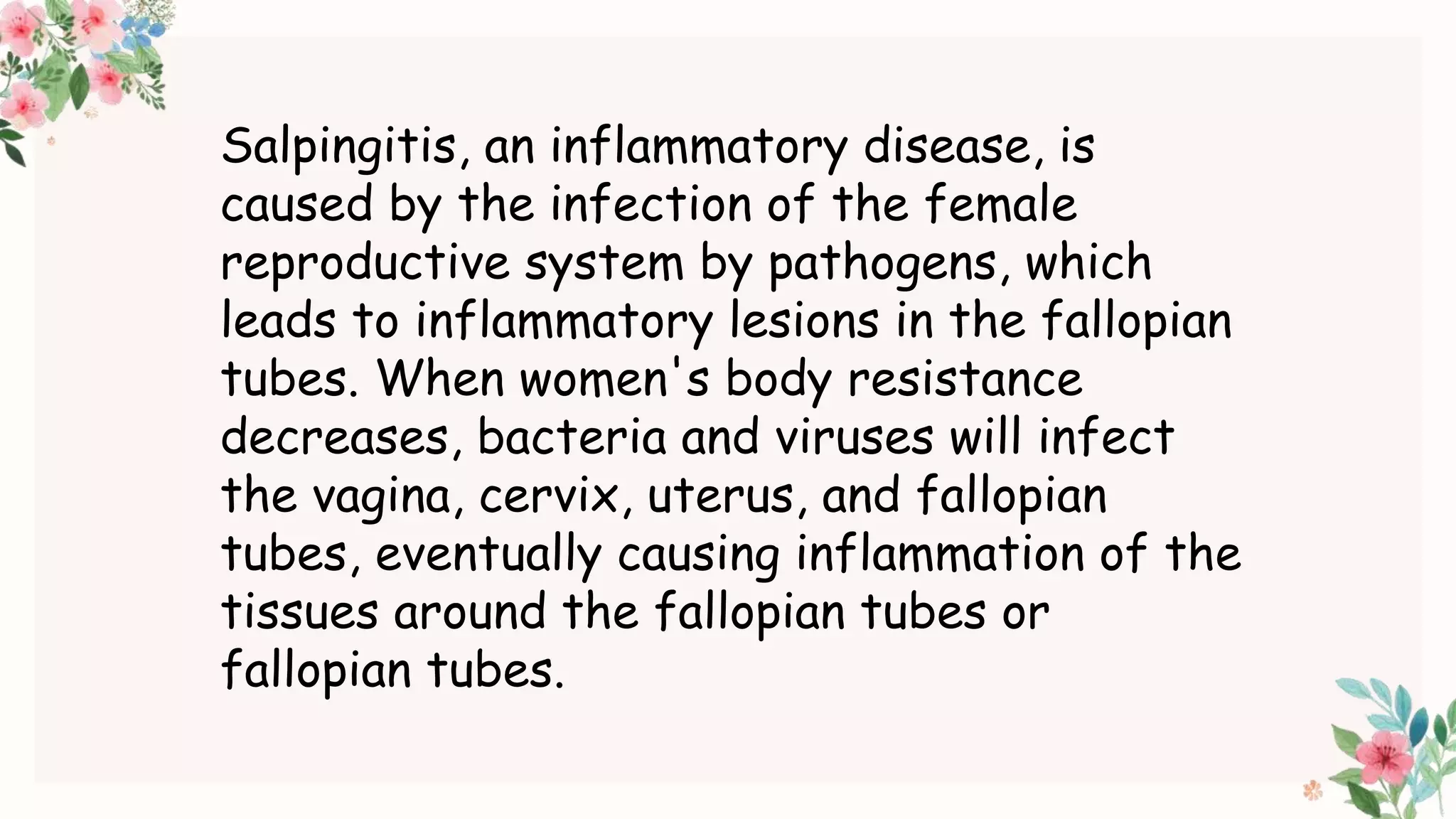 What is the Difference between Salpingitis and Blocked Fallopian Tubes ...