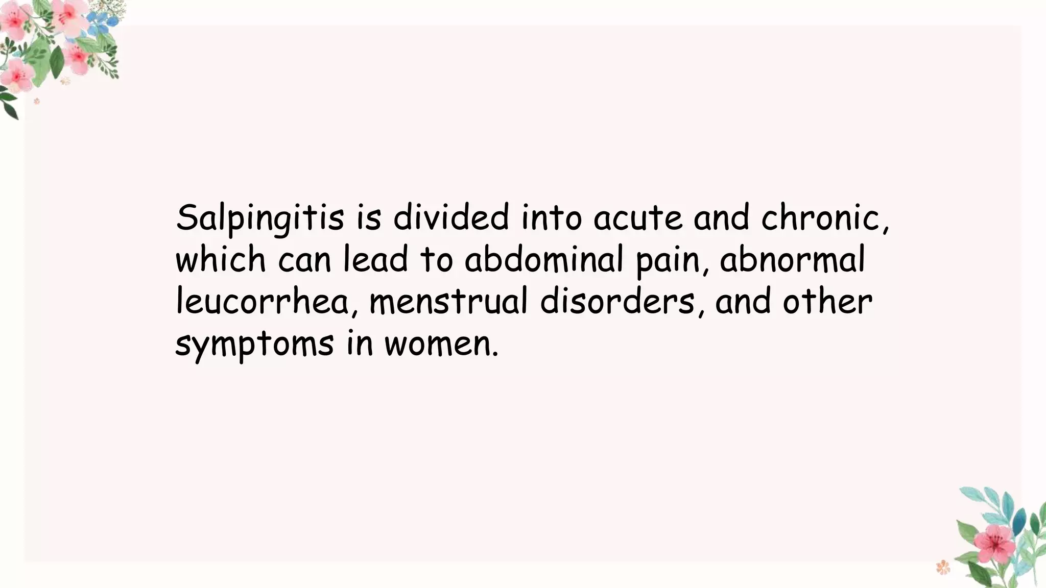 What is the Difference between Salpingitis and Blocked Fallopian Tubes ...