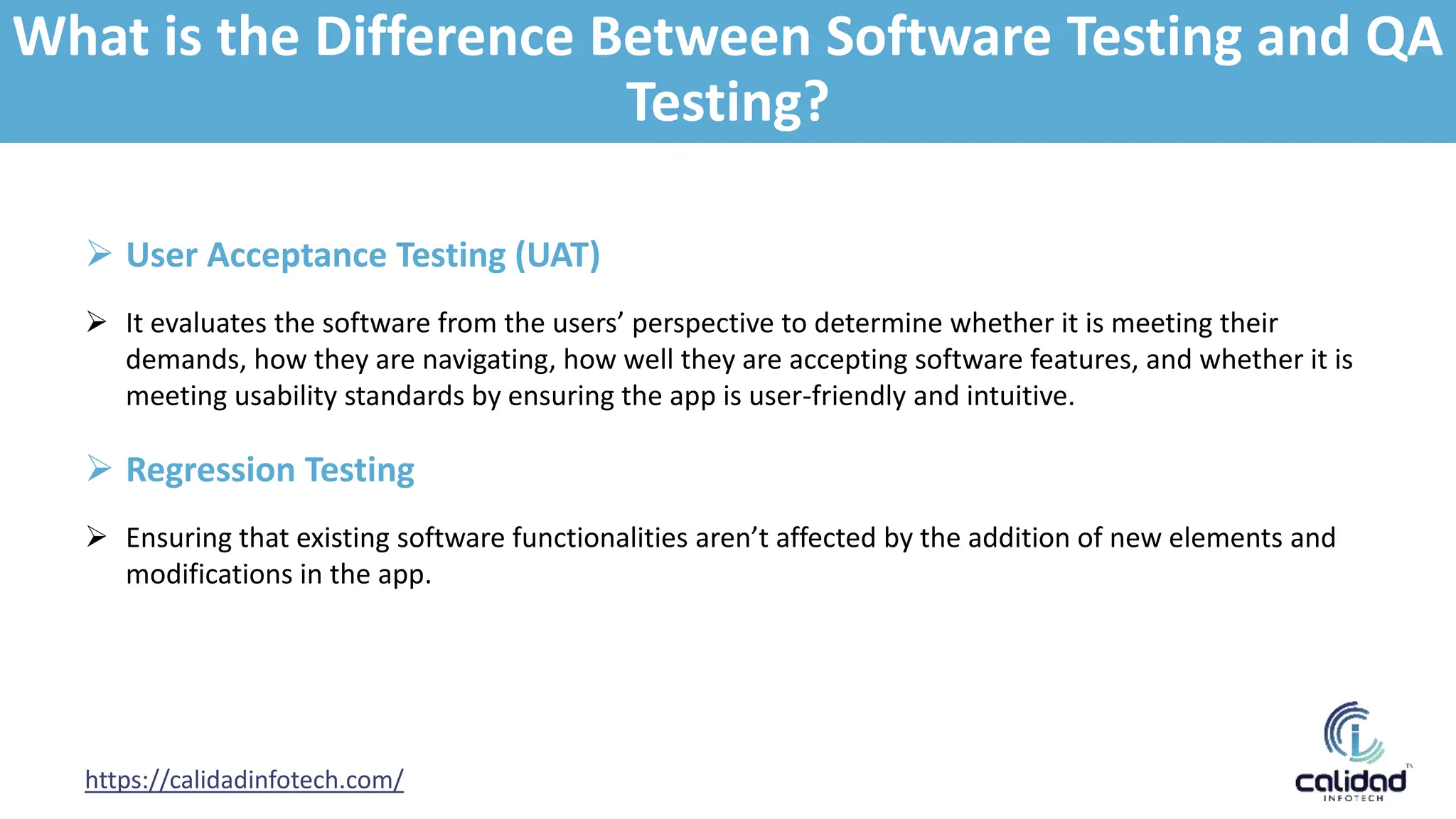 What Is The Difference Between Software Testing And Qa Testingpptx