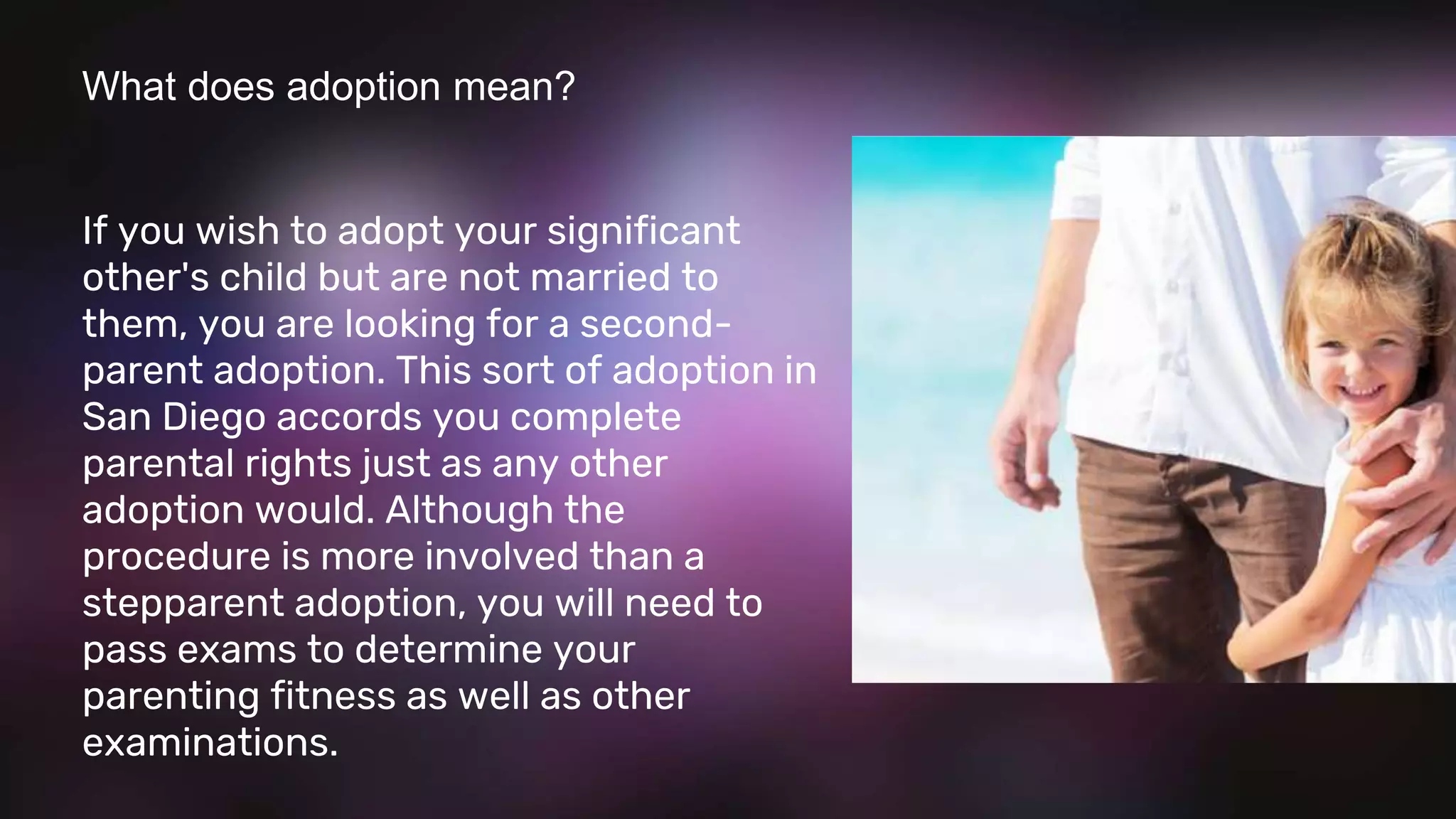 What is the difference between stepparent and adoption? | PPTX
