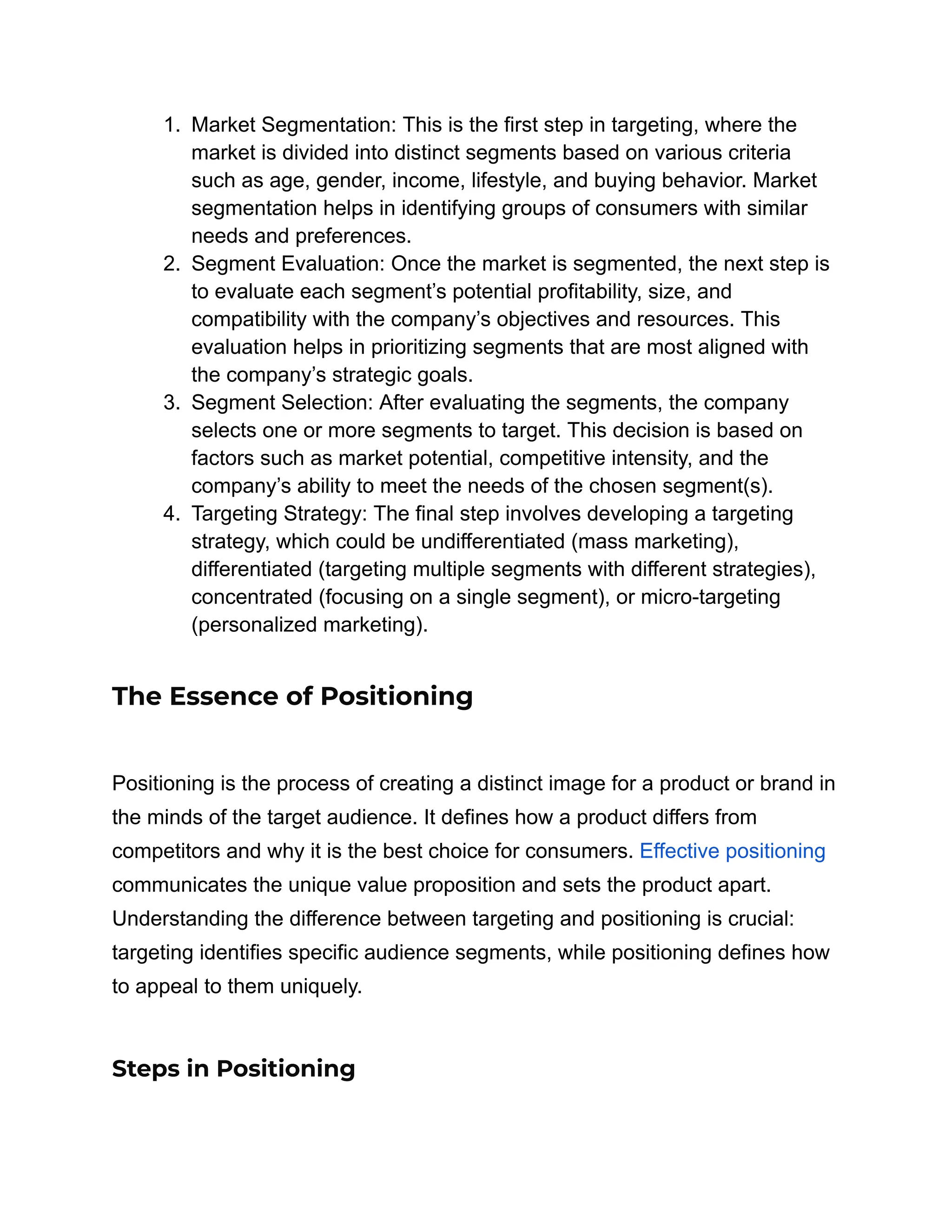 Difference Between Targeting and Positioning for Marketing Success ...