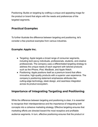 Difference Between Targeting and Positioning for Marketing Success ...