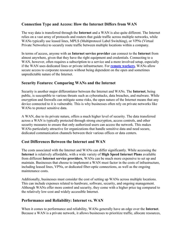What Is the Difference Between the Internet and WAN.pdf