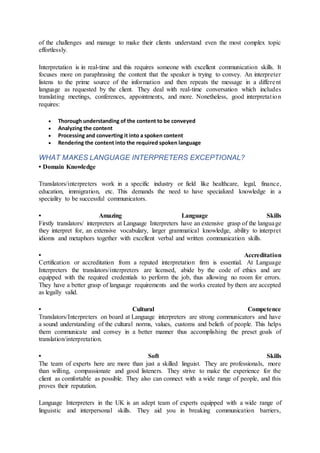 Translation agency in UK | DOCX