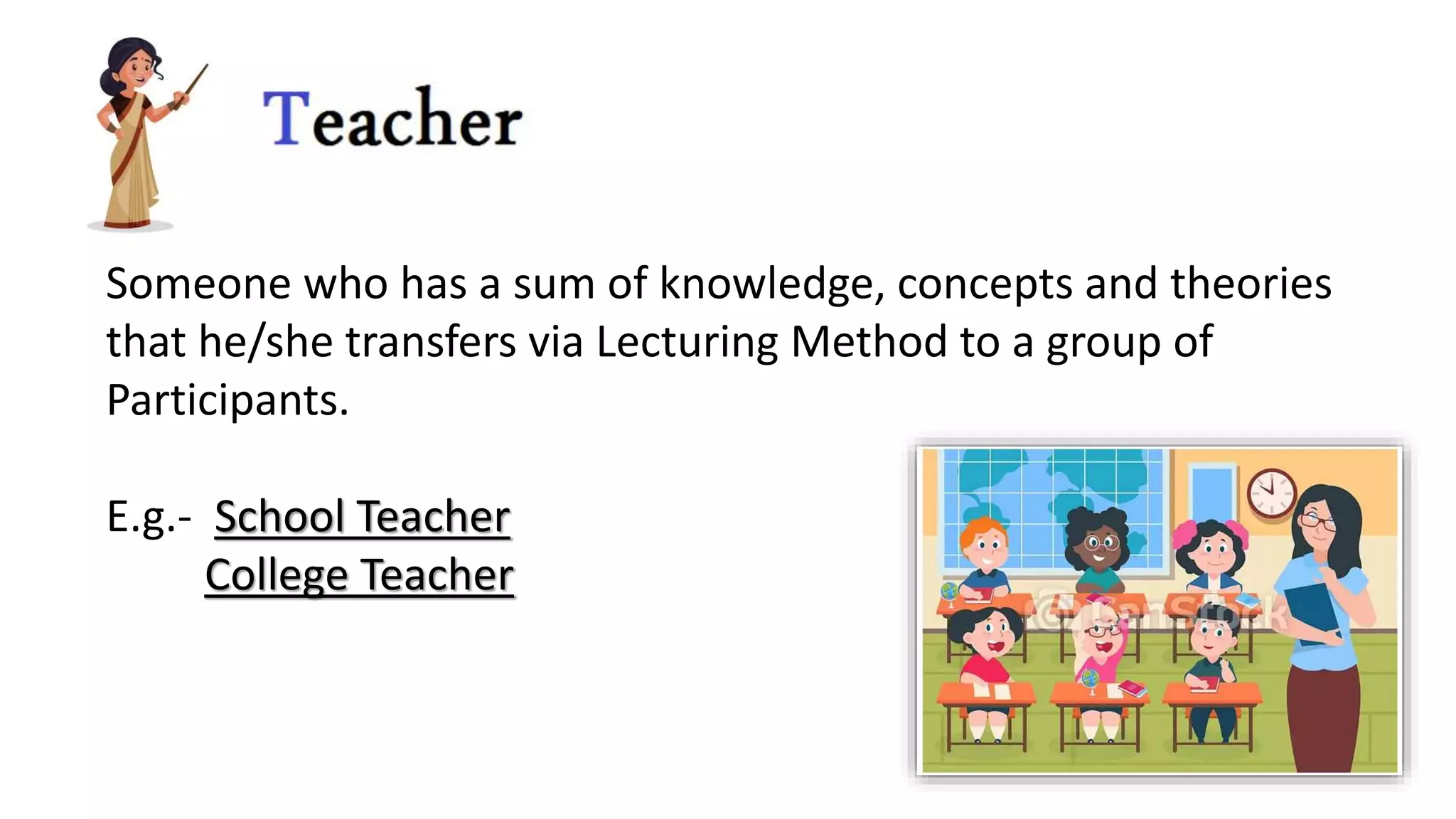 What is the difference between Teacher Trainer Facilitator Coach adult ...