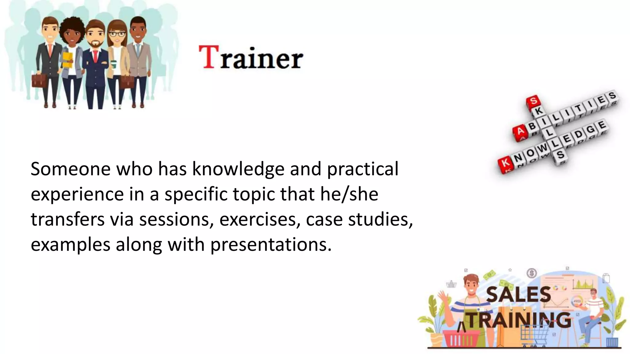 What is the difference between Teacher Trainer Facilitator Coach adult ...