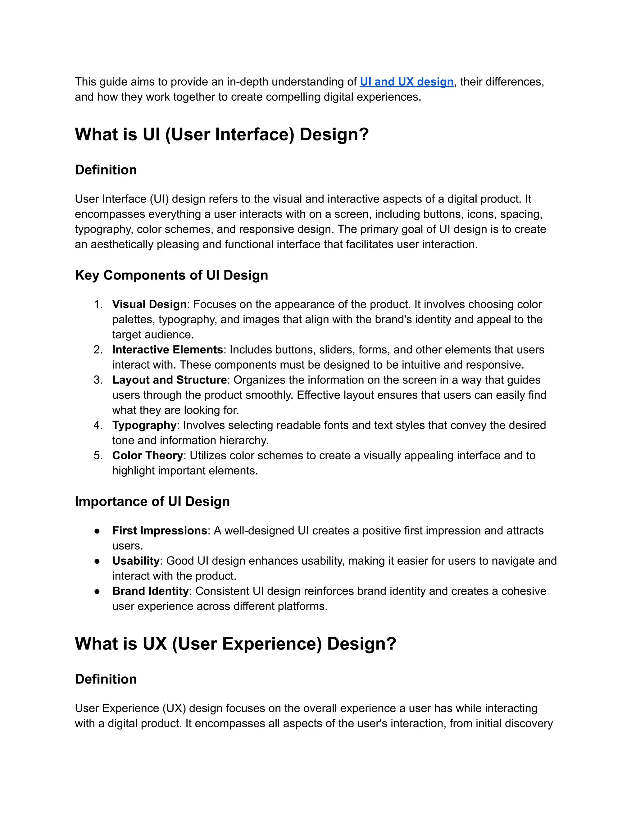What is the difference between UI and UX 2024 Guide Jamtech.pdf