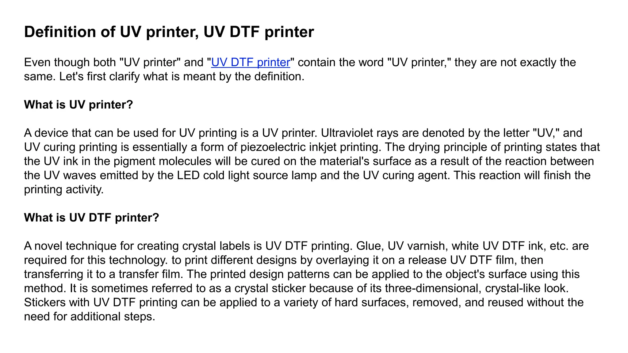 What is the Difference Between UV Printer and UV DTF Printer.pptx
