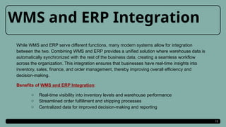 What is the Difference Between WMS and ERP Software? | PPT