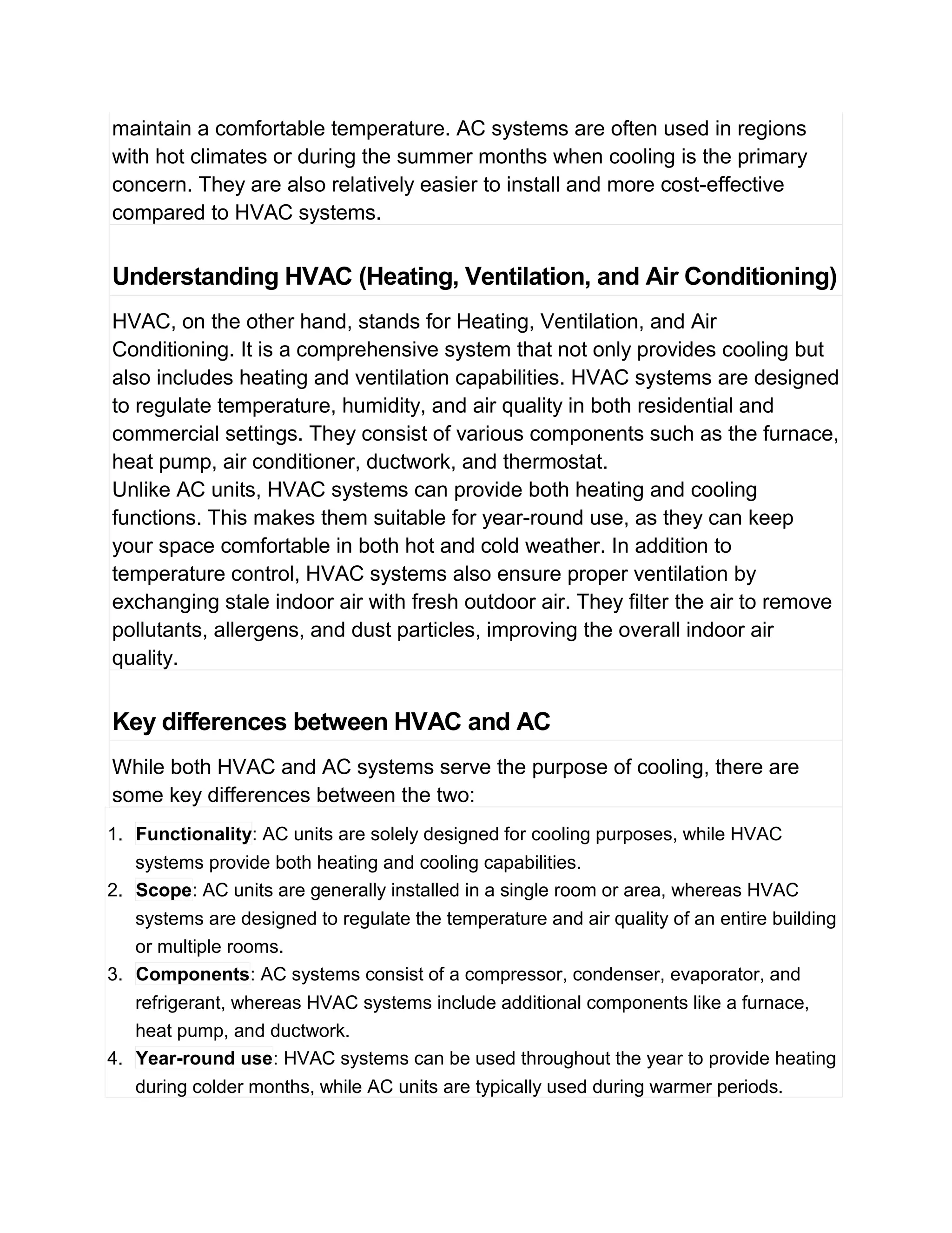 What is the difference of HVAC and AC.pdf