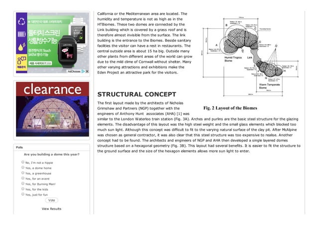 What is the eden project | PDF | Geology | Science