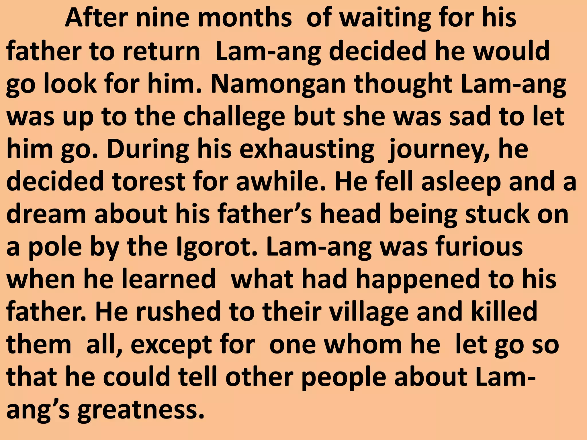 Introduction of Philippine Epic AND biag ni lam ang | PPTX