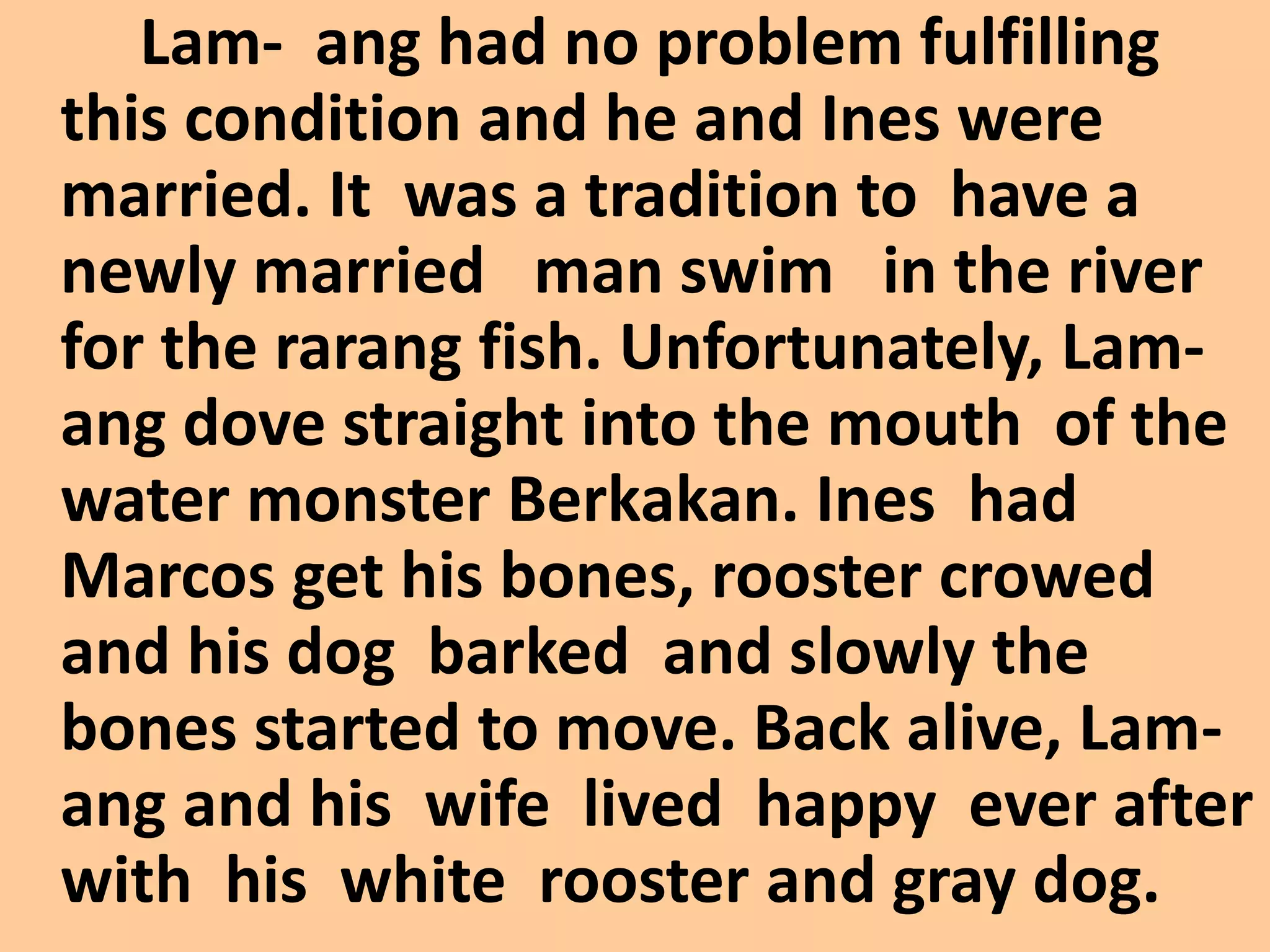 Introduction of Philippine Epic AND biag ni lam ang | PPTX