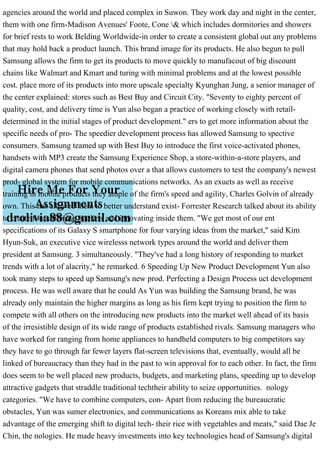 What is the Ethics and Social Responsibility of samsung SAMSUNG .pdf