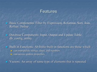 What is the future of etl tools like ab initio | PPT