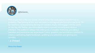 what is the future of twitter.pptx | Social Networking | Internet