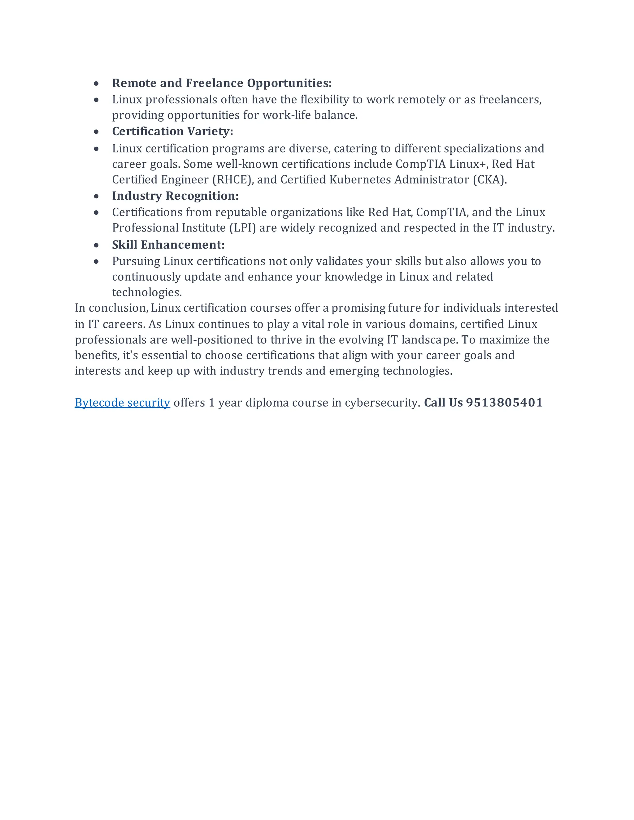 What is the Future Scope of Linux Certification Course.pdf