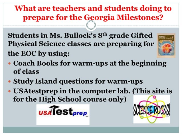 What is the Georgia Milestones Assessment System? | PPT