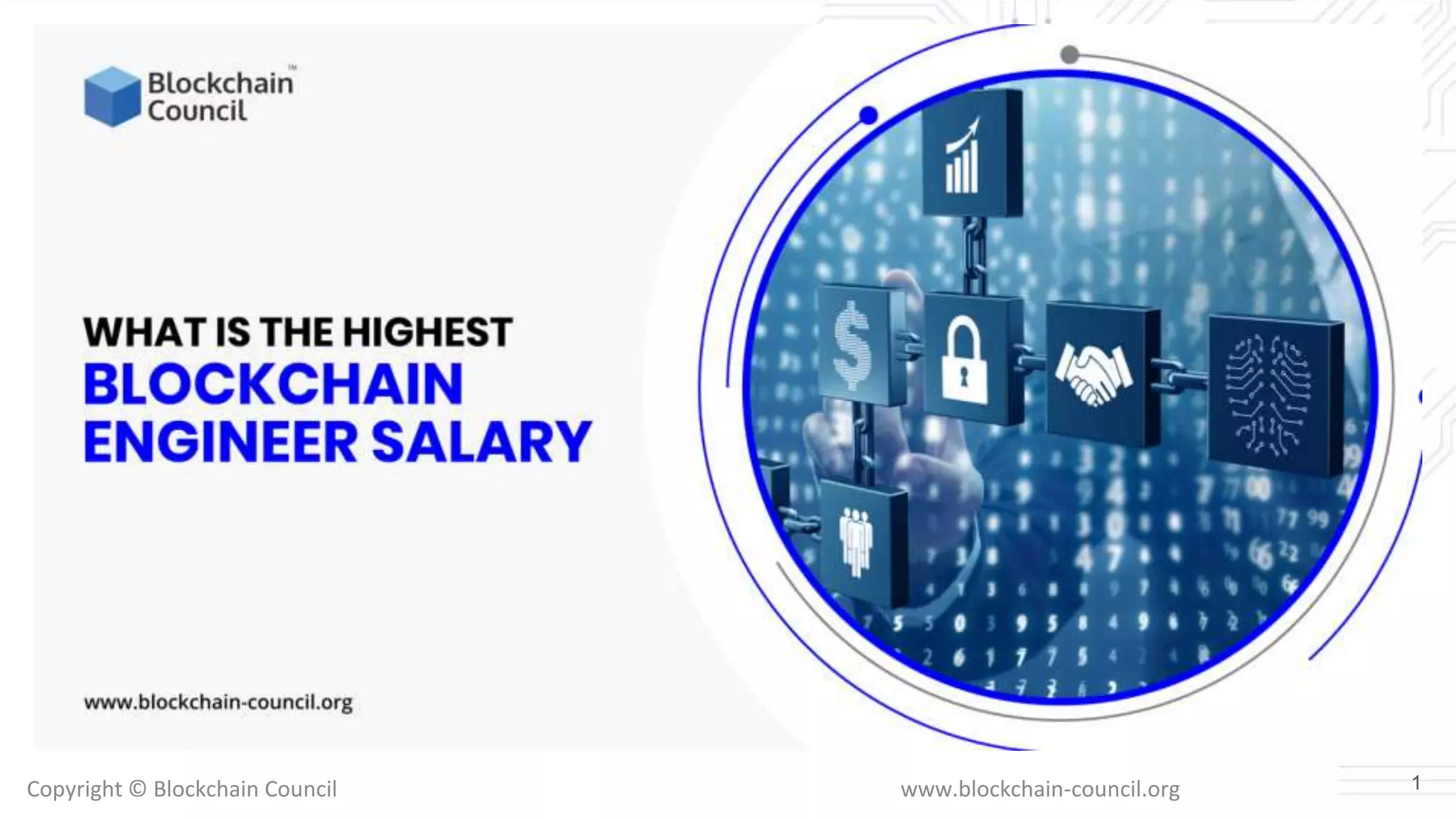 What is the highest blockchain engineer salary | PPT