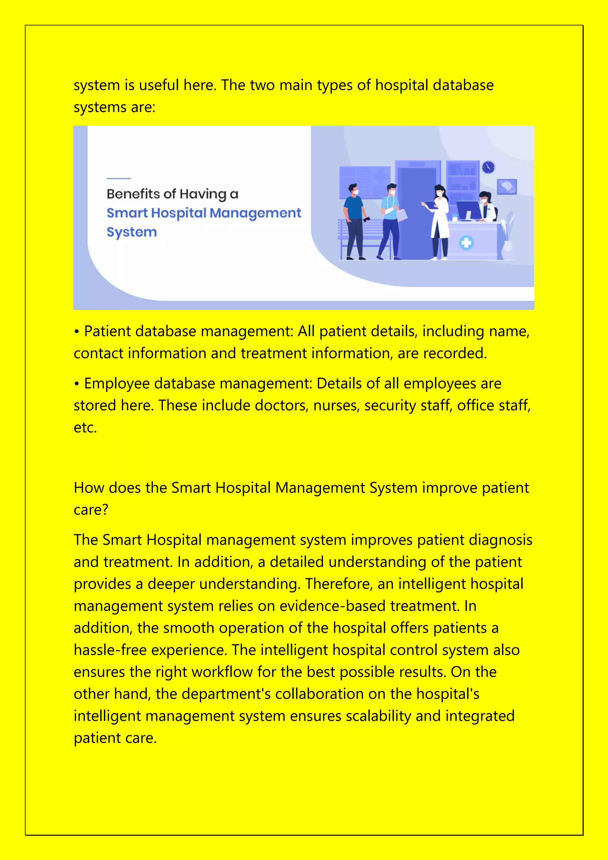 What is the hospital management system Features^J modules and ...