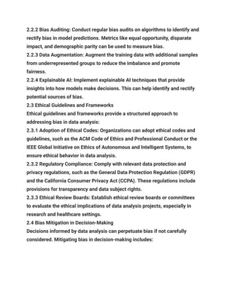 What is the impact of bias in data analysis, and how can it be mitigated.pdf