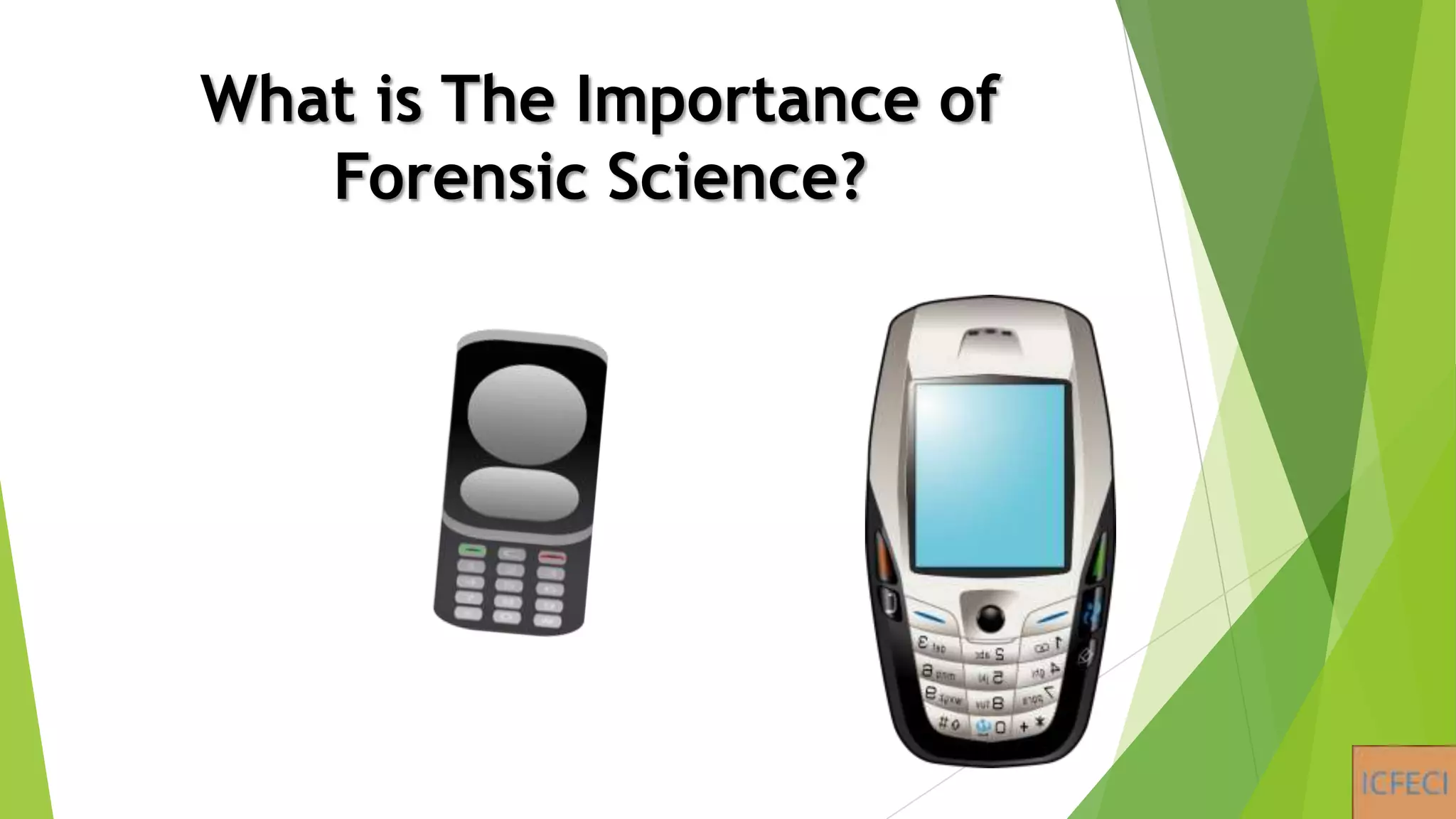 What is the importance of forensic science | PPTX