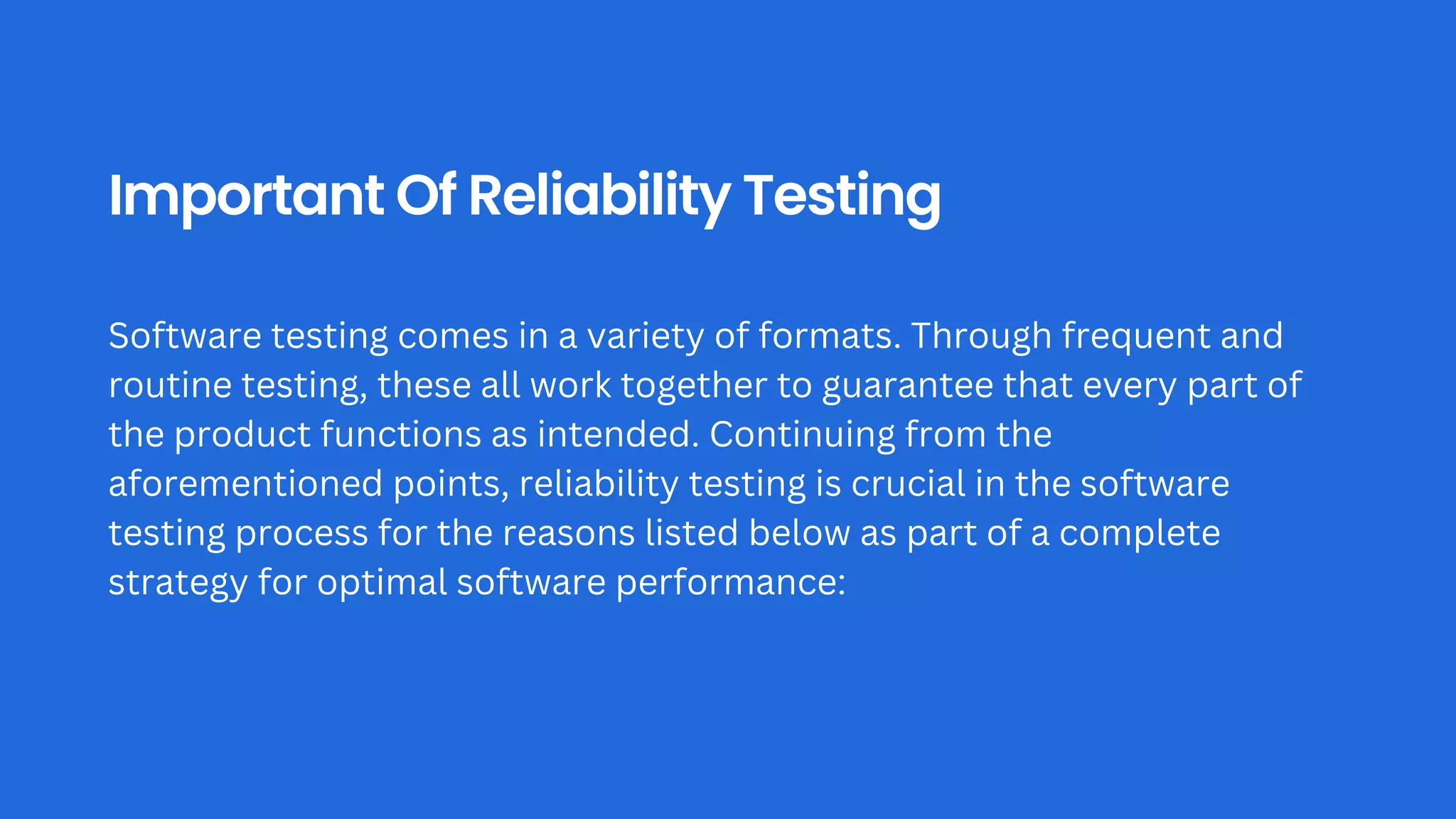 What Is The Importance Of Reliability Testing In Software Testing.pdf