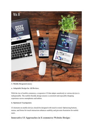 What is the importance of UI in e-commerce website design.pdf