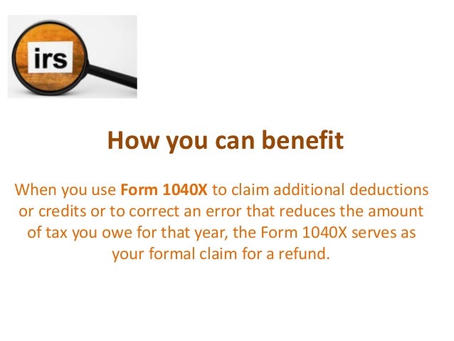 What Is IRS Form 1040X IRS Form 1040X Instructions what-is-irs-form-1040x-irs-form-1040x-instructions