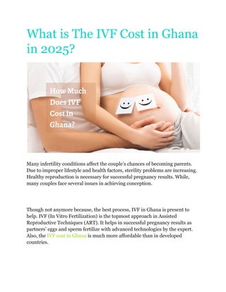 What is The IVF Cost in Ghana in 2026..... | PDF