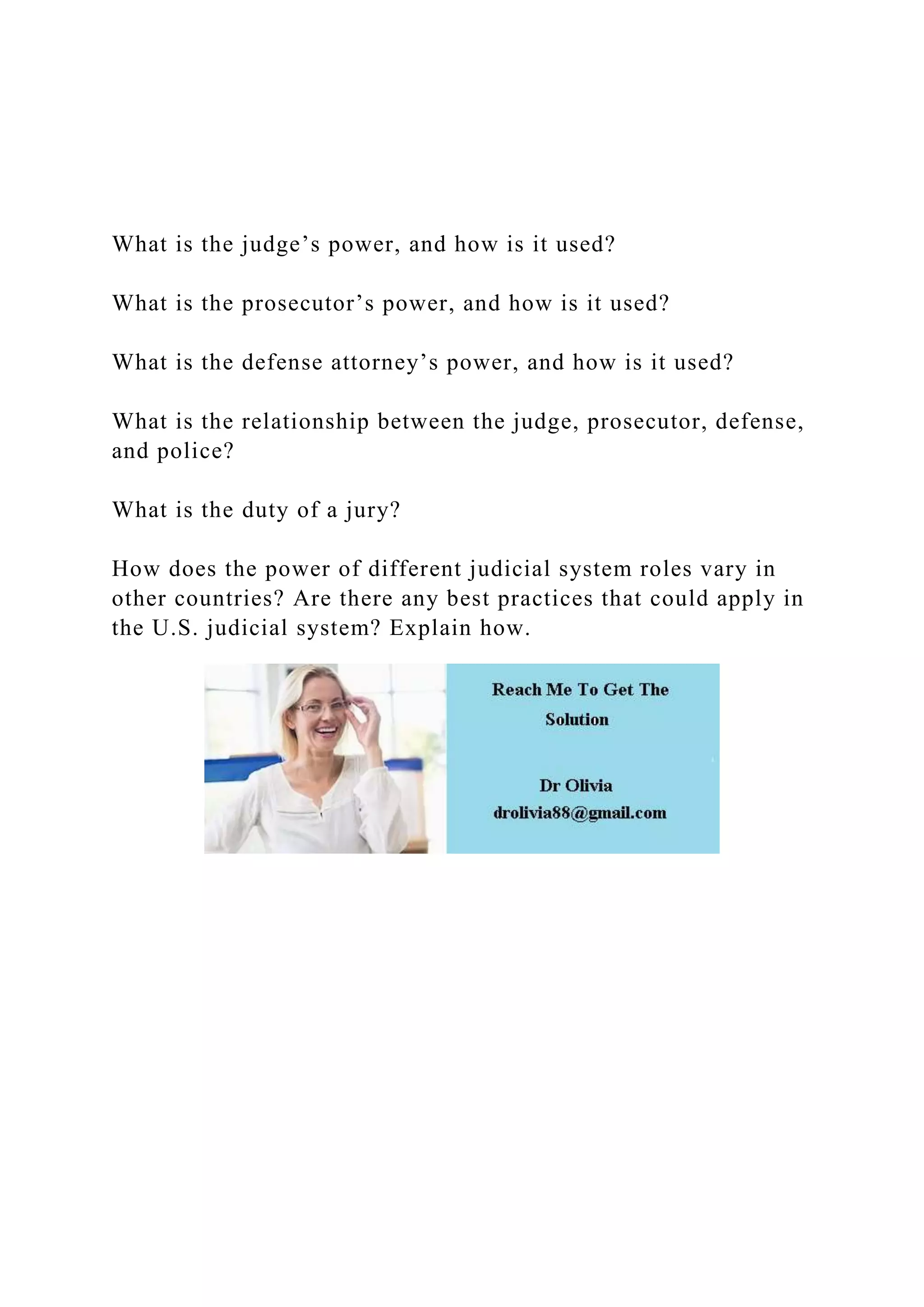 What is the judge’s power, and how is it usedWhat is the .docx