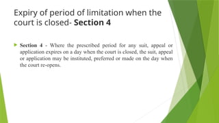 What is the Law of Limitation under indian law.pptx