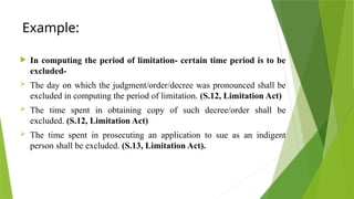 What is the Law of Limitation under indian law.pptx